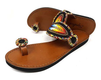 African sandals | Etsy
