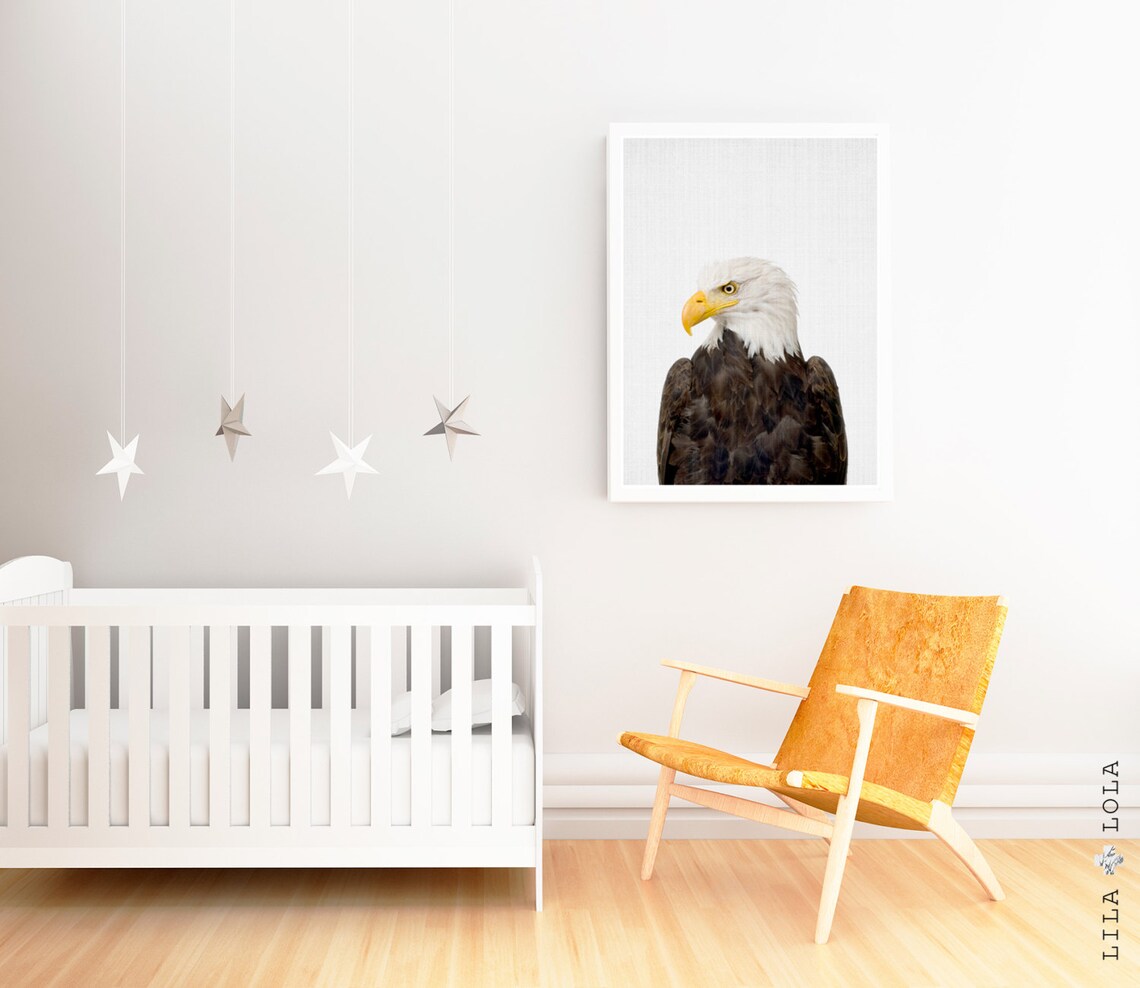 Bald Eagle Print American Eagle Wall Art Poster Printable - Etsy