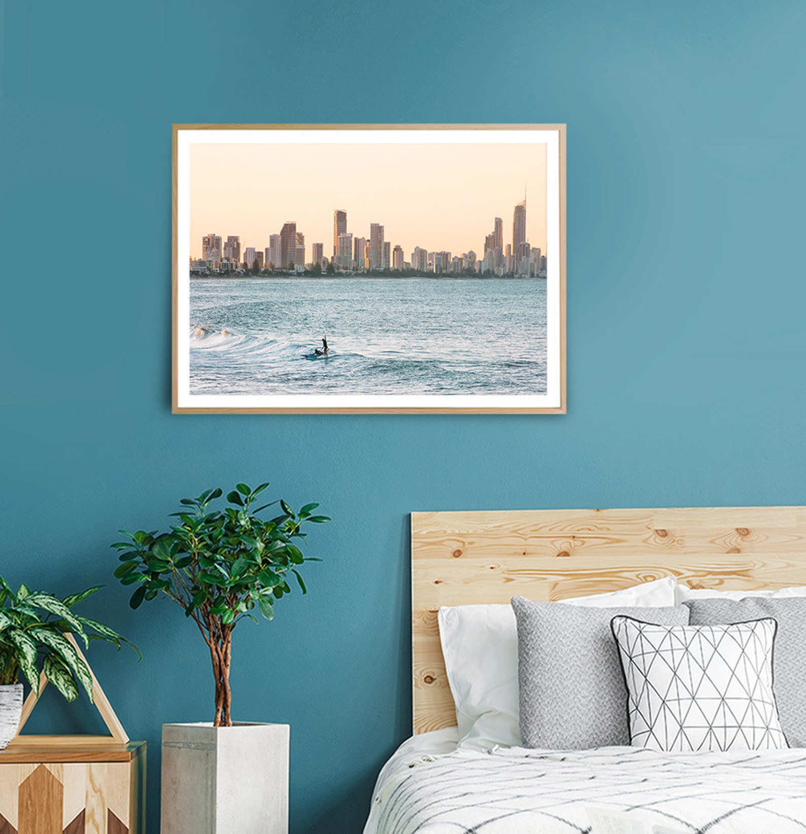 Surf Print Digital Download Ocean Photography Beach Coastal - Etsy