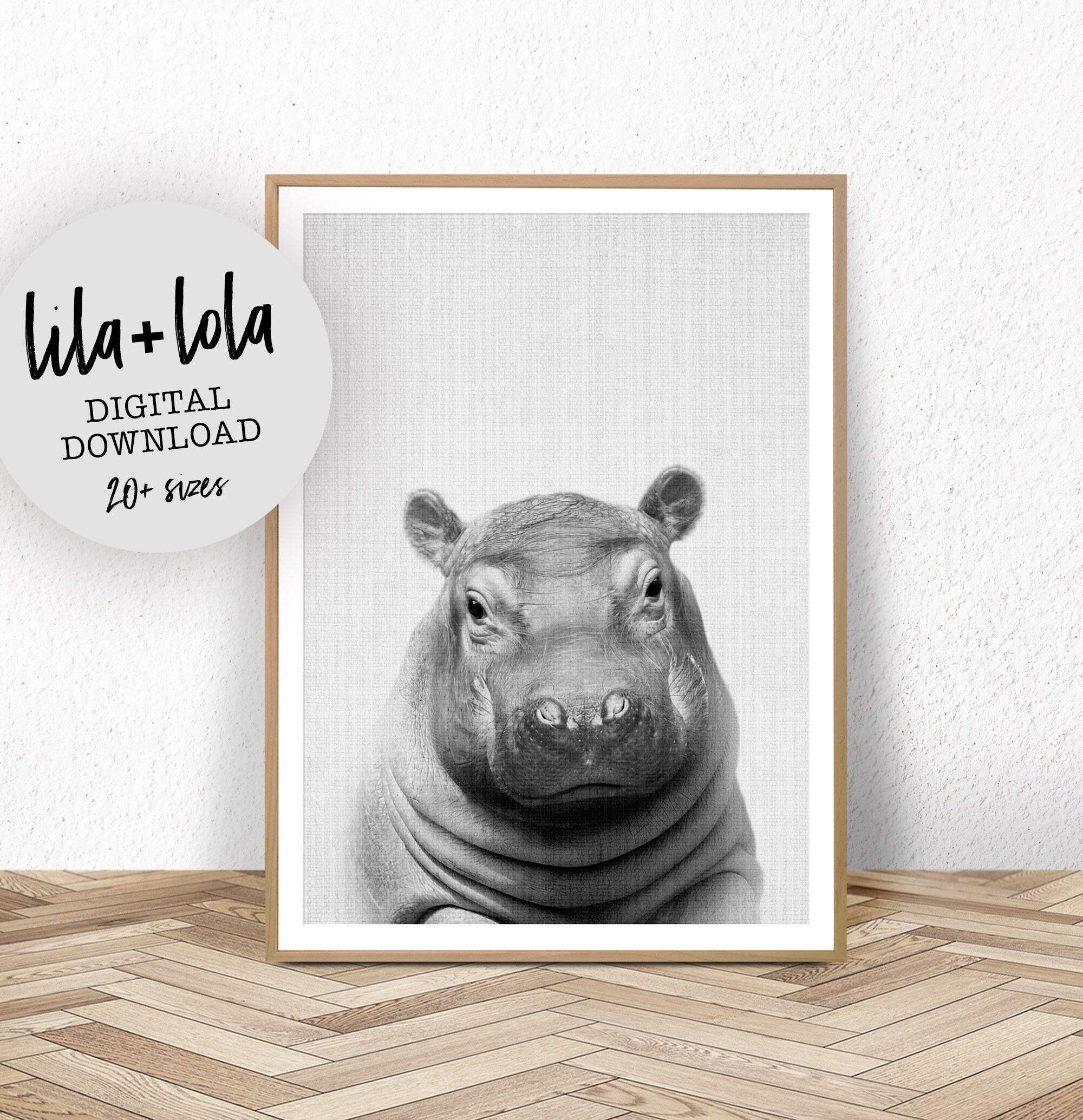 Digital Download Baby Hippo Art Print Digital Art Collectibles Jan digital-download-baby-hippo-art-print-digital-art-collectibles-jan