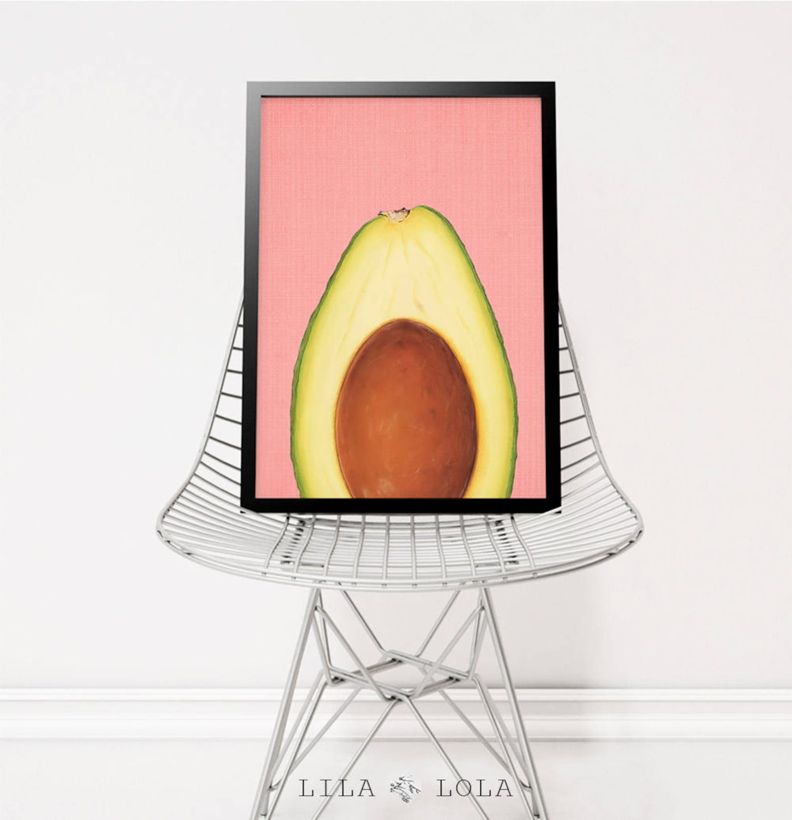 Kitchen Wall Art Print Avocado Poster Tropical Fruit Decor - Etsy