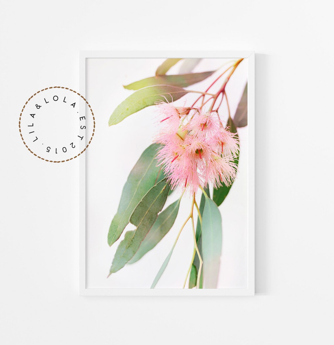 Gum Blossom Print Printable Wall Art Australian Native - Etsy UK