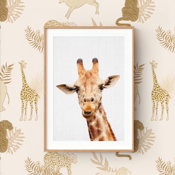 Giraffe Wall Art - Etsy