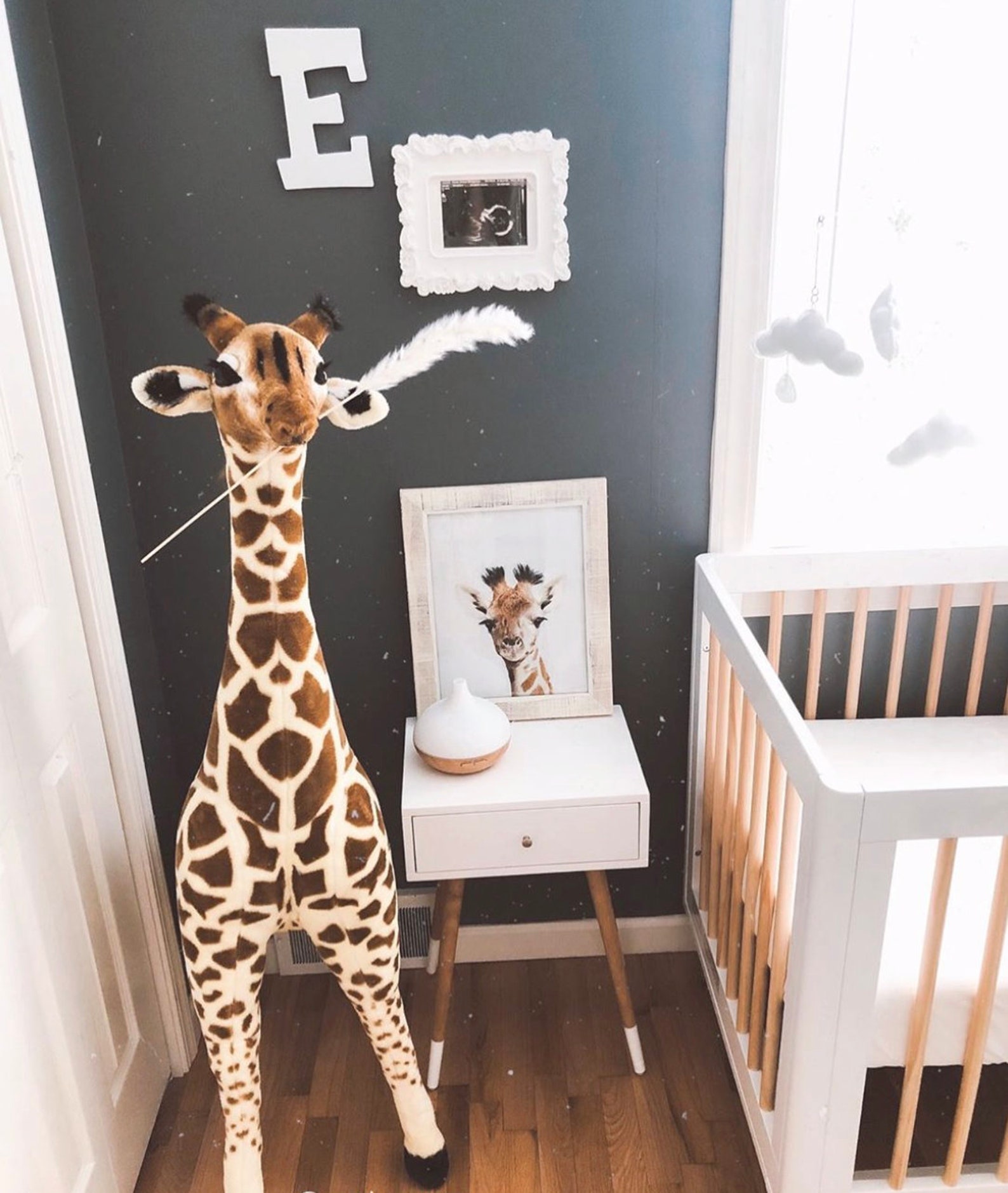 Giraffe Print, Safari Nursery Animal, Printable Wall Art, African ...