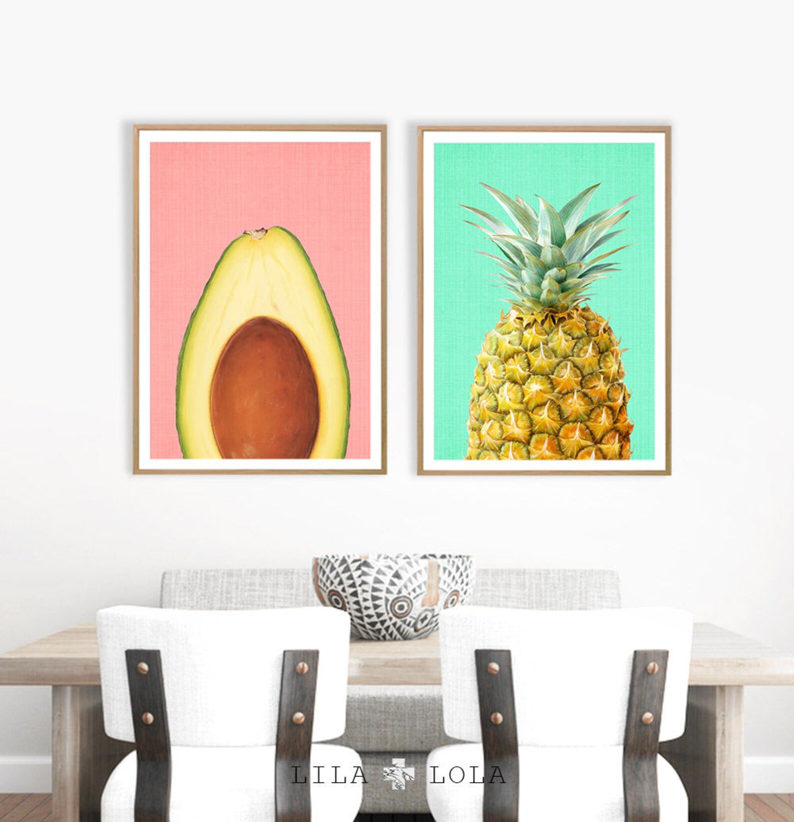 Kitchen Wall Art Print Avocado Poster Tropical Fruit Decor - Etsy