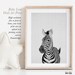 Zebra Print, Nursery Printable, Animal Wall Art, Printable Instant ...