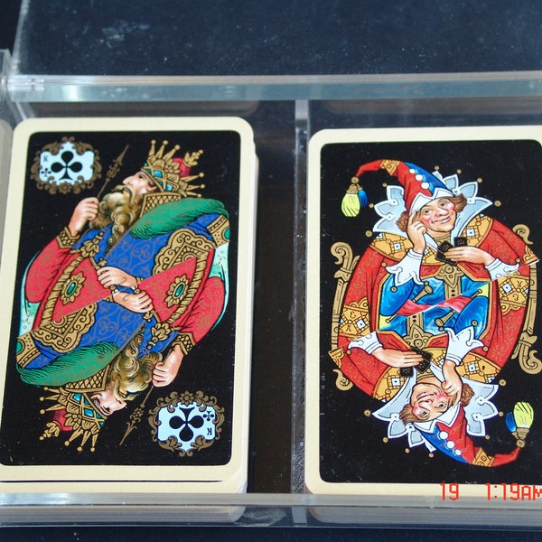 Russian Vintage Playing Cards - Etsy