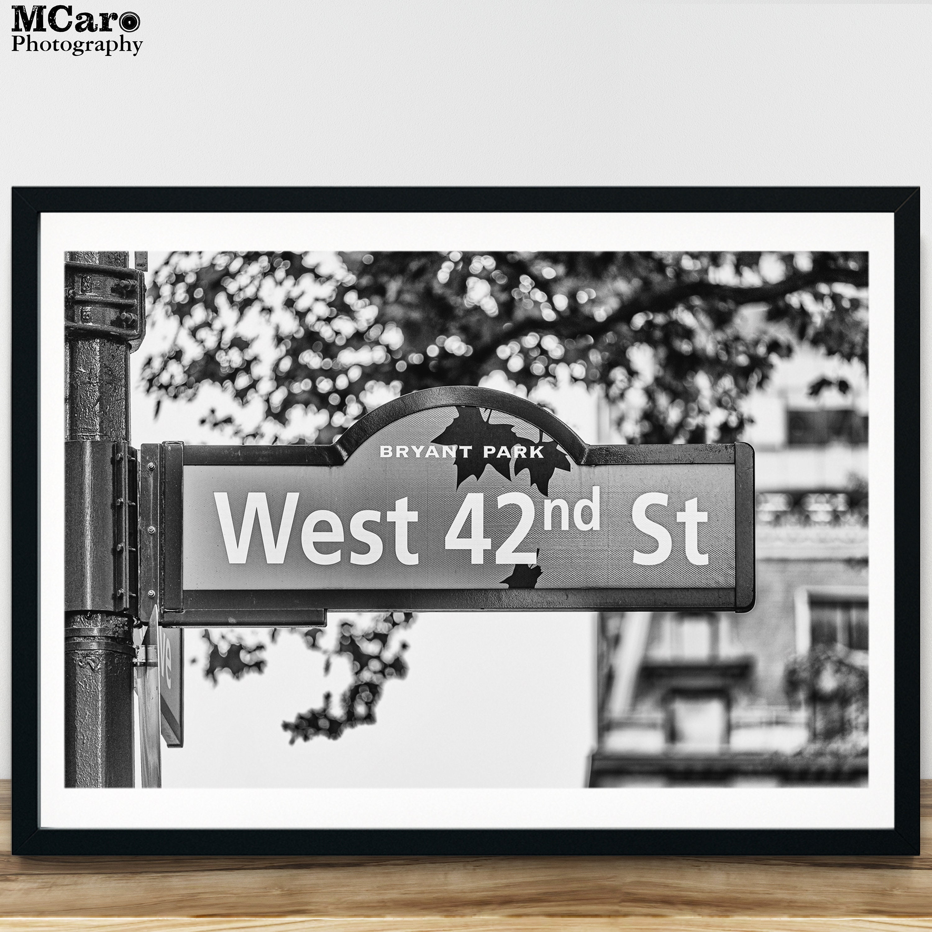 W 42nd Street Sign