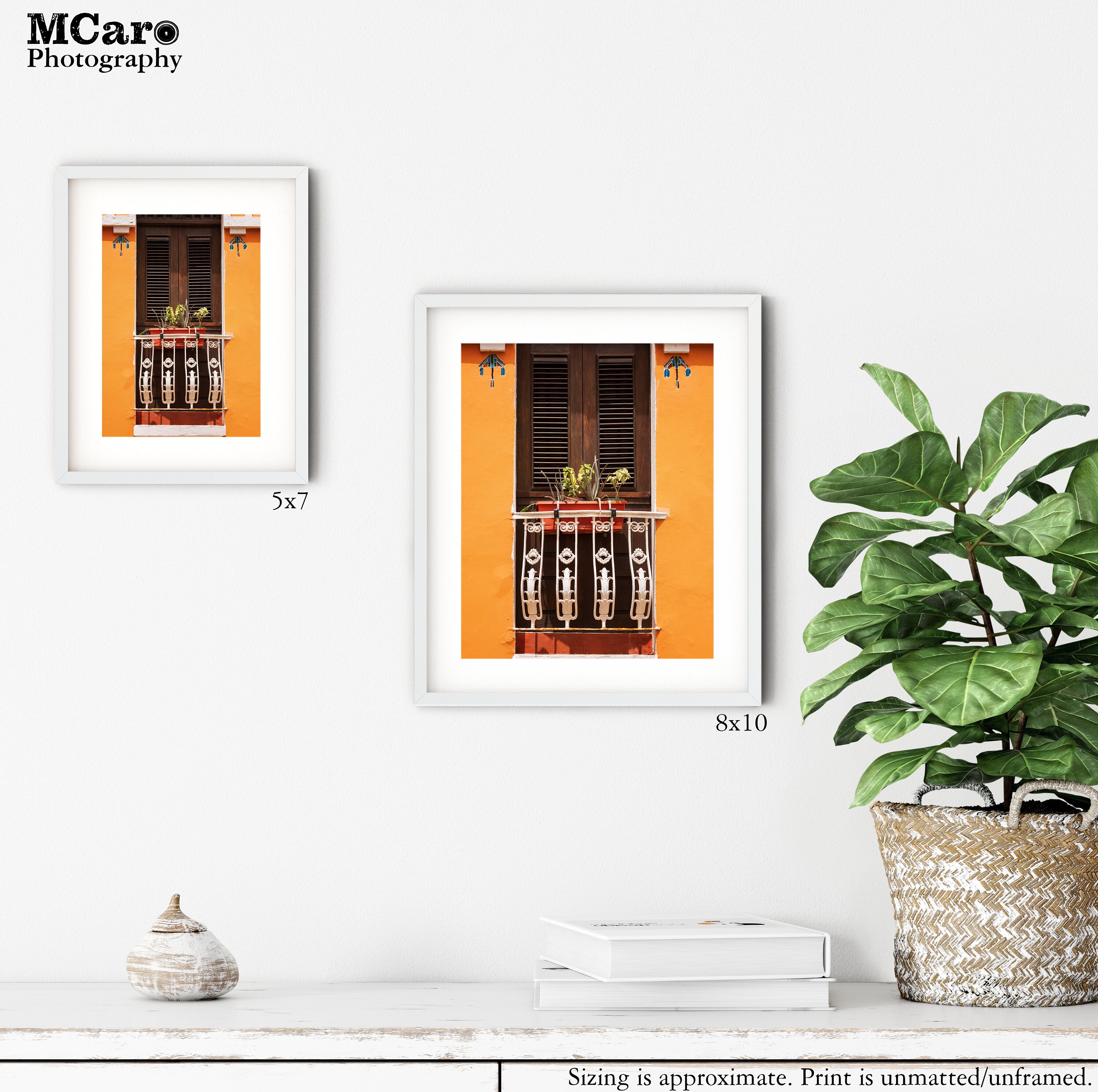 Yellow Puerto Rico Balcony Print Rustic Print Puerto Rico - Etsy