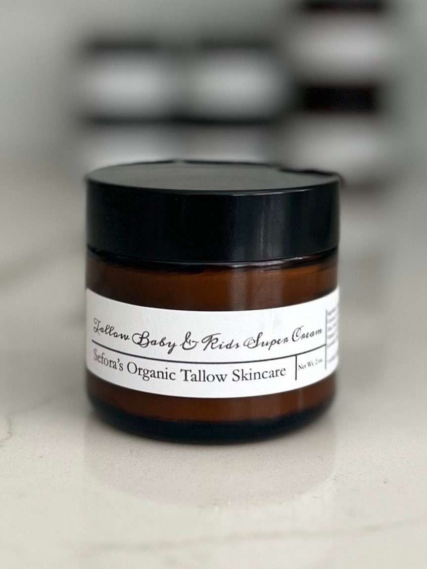 Tallow Diaper Rash Cream - Tallow Eczema Cream - Organic Skincare ...