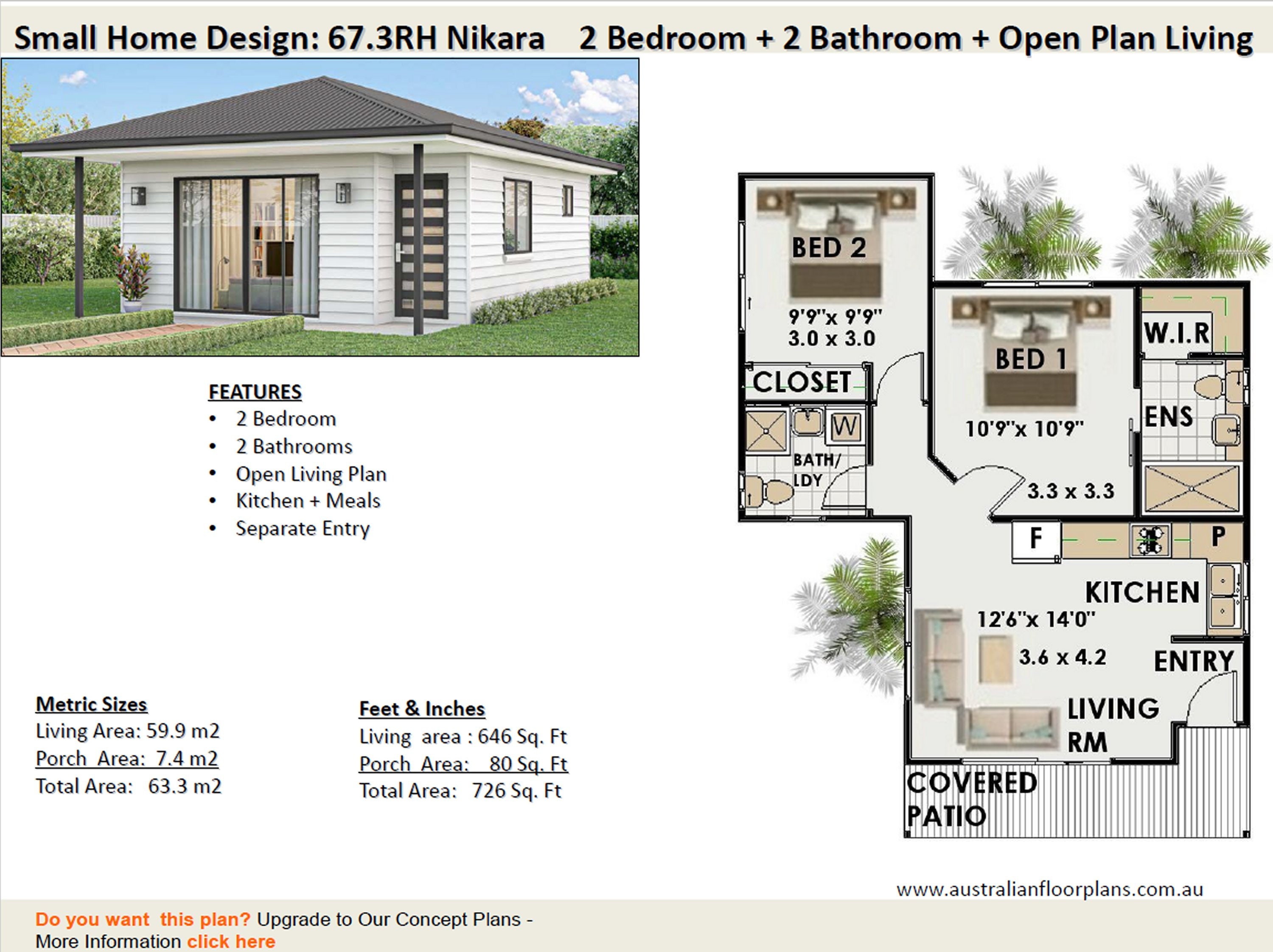 Australian and International Home Plans Small Houses & Granny - Etsy ...