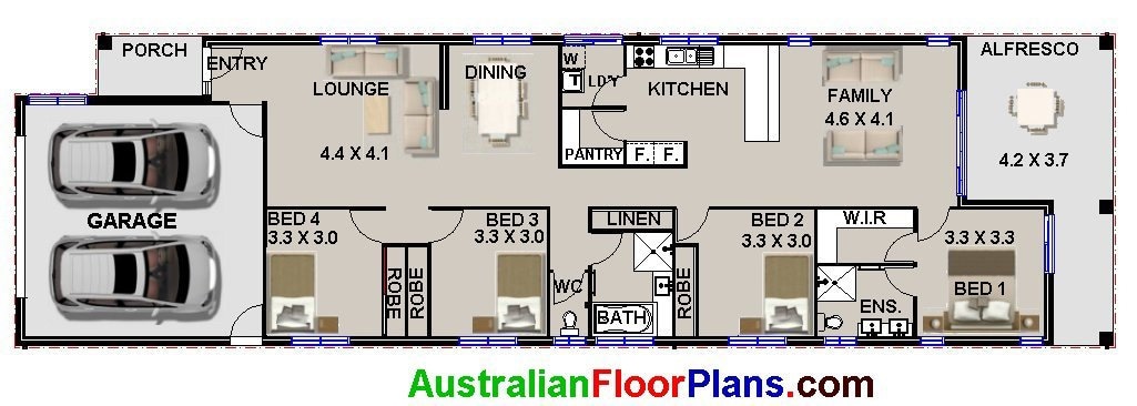 Small Home- House Design E-book - Narrow & Small Lot House Plans for ...