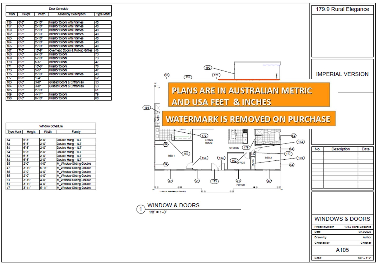 COUNTRY RETREAT Architectural Concept House Plans Modern Rural Elegance ...