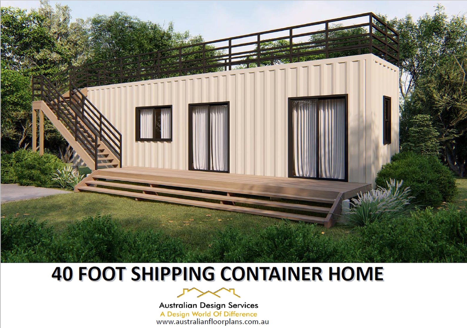 Construction Plan#40 RH LIB: Construction Set 40-foot Shipping ...