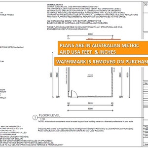 Detached 20'x20' Two Car Garage | Architectural Plans - Blueprint ...