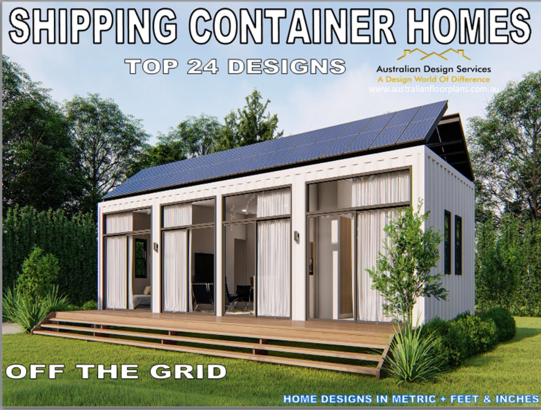 House Plans Book - Shipping Container Designs / Cargo Home Plans / Best ...