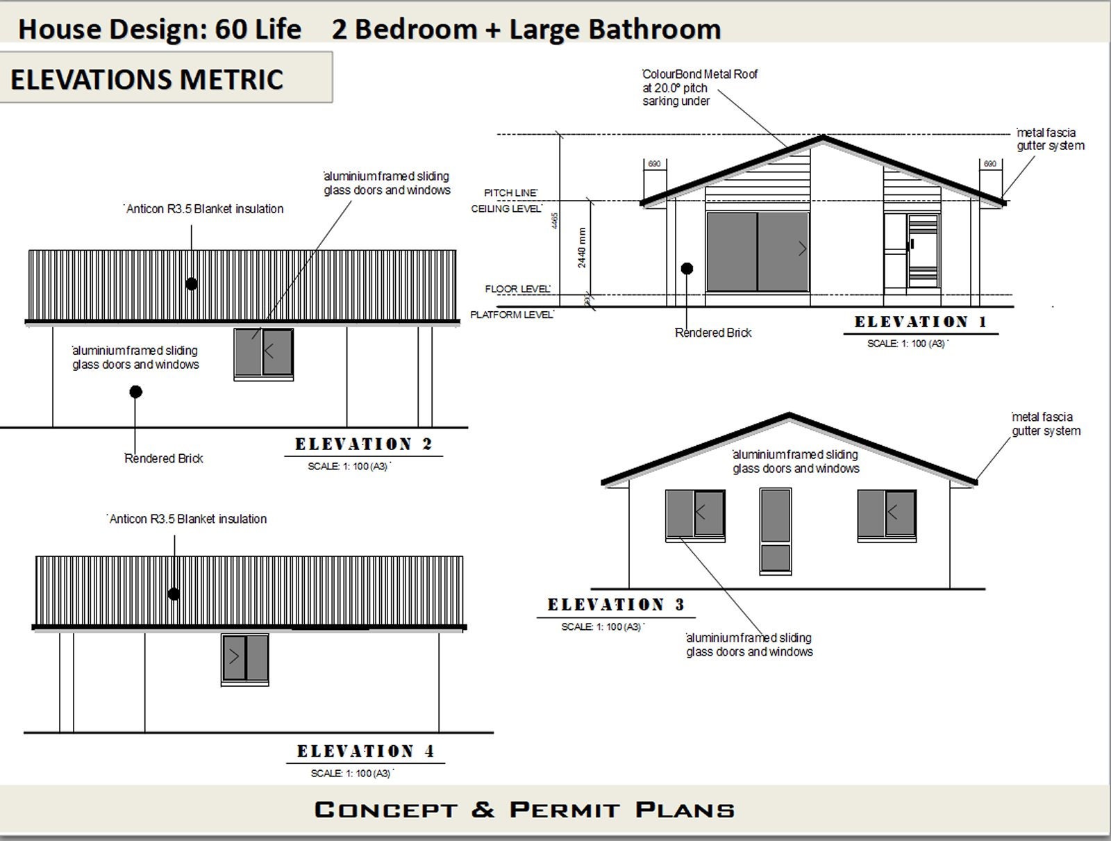 2 Bedroom House Plan 700 Sq. Feet or 65 M2 2 Small Home - Etsy