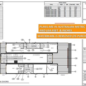 Build Plan#1248 Atlantic: SHIPPING CONTAINER HOME House Plans 1000 Sq ...