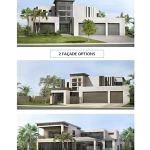 SPECTACULAR 2 Level House Plans Homes, Double Storey House Plans,modern ...