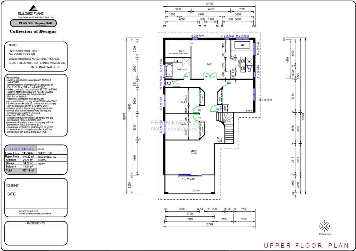 3853 Sq Feet|358 M2 |4 Bed + Study + Office | 2 Storey Design | Two ...