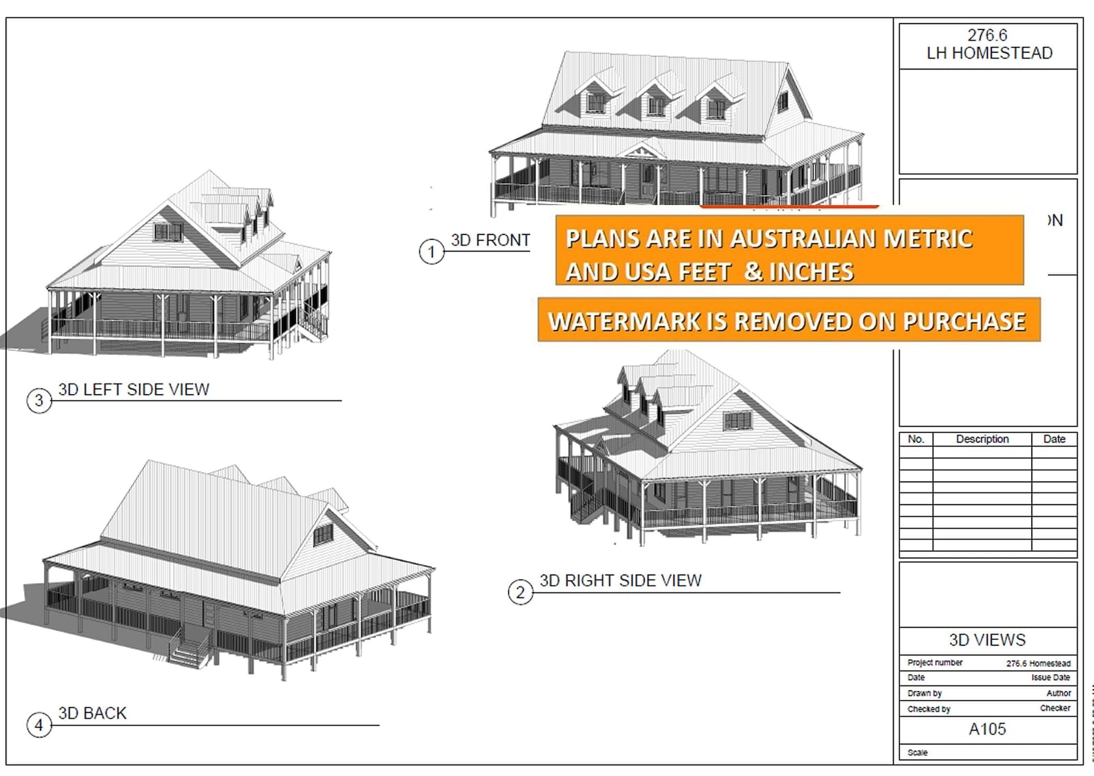 Architectural Concept House Plans | Modern Homestead W/ Loft Getaway ...