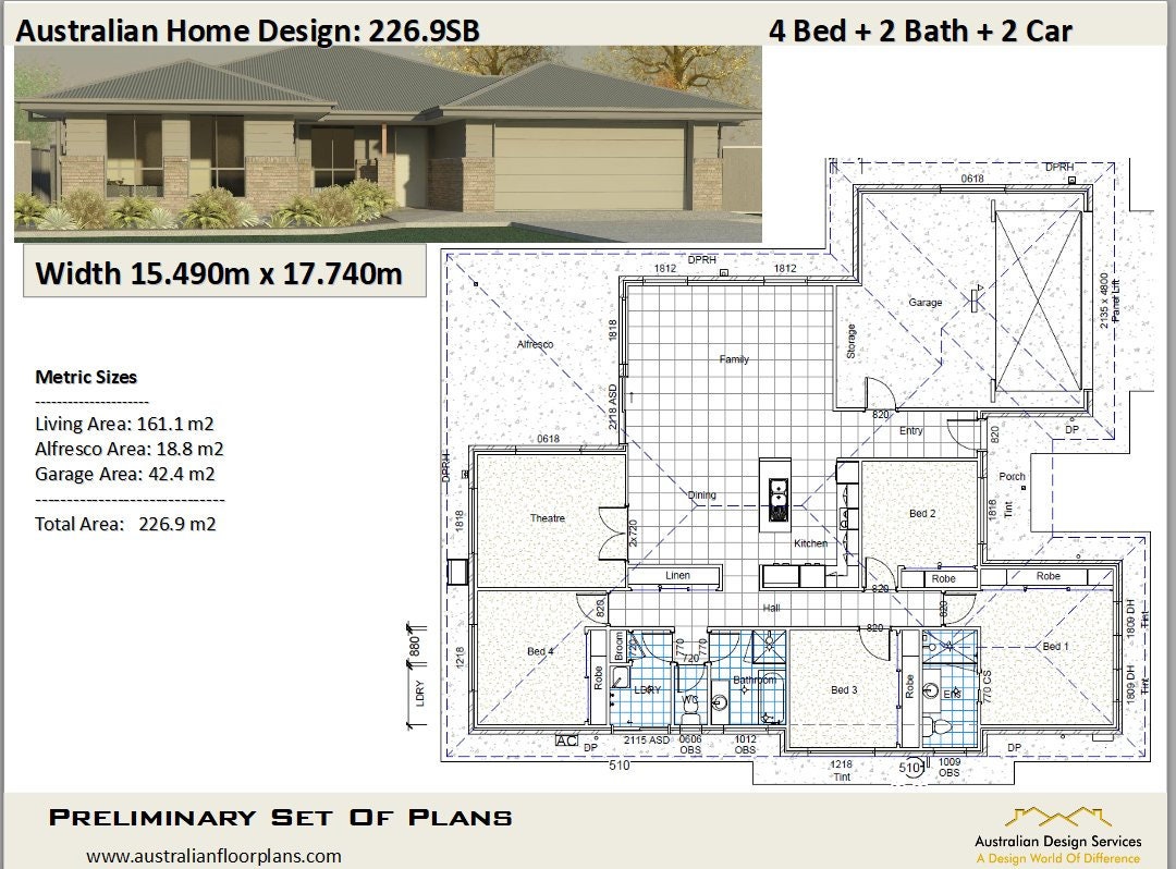 226.9m2 Modern 4 Bedroom Concept Architectural Exquisite Modern Home ...