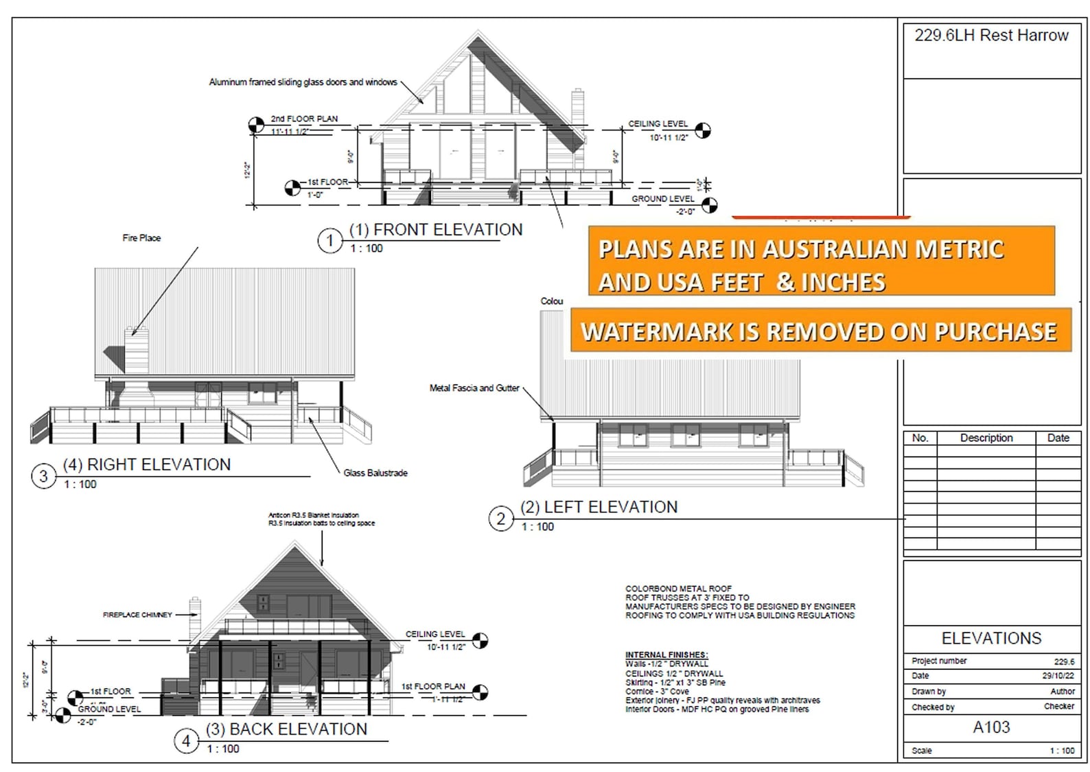 COUNTRY MANOR RETREAT - Architectural Concept House Plans | Modern ...