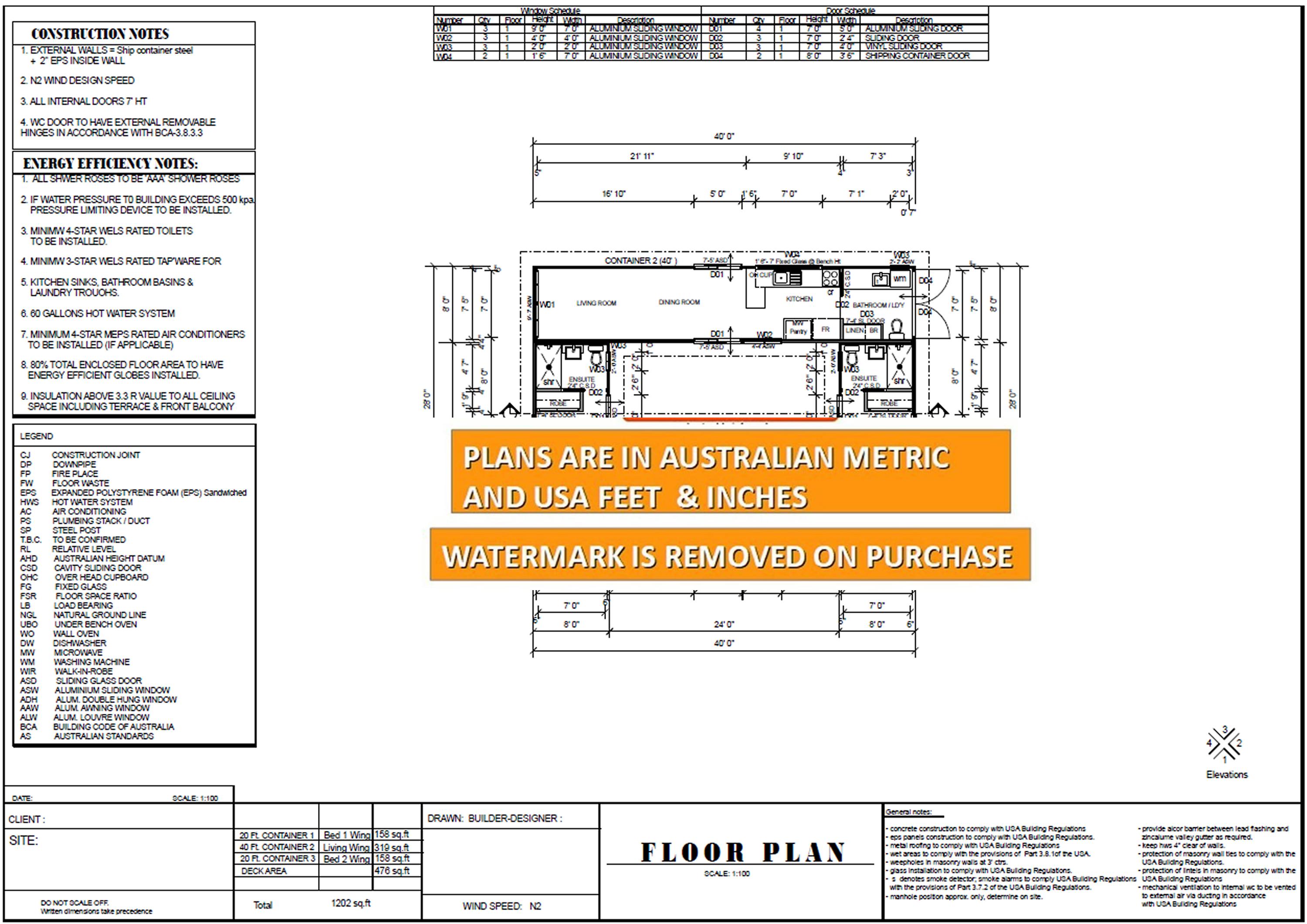 Build Plan#1200: Shipping Container House Plans | House Plans Container ...