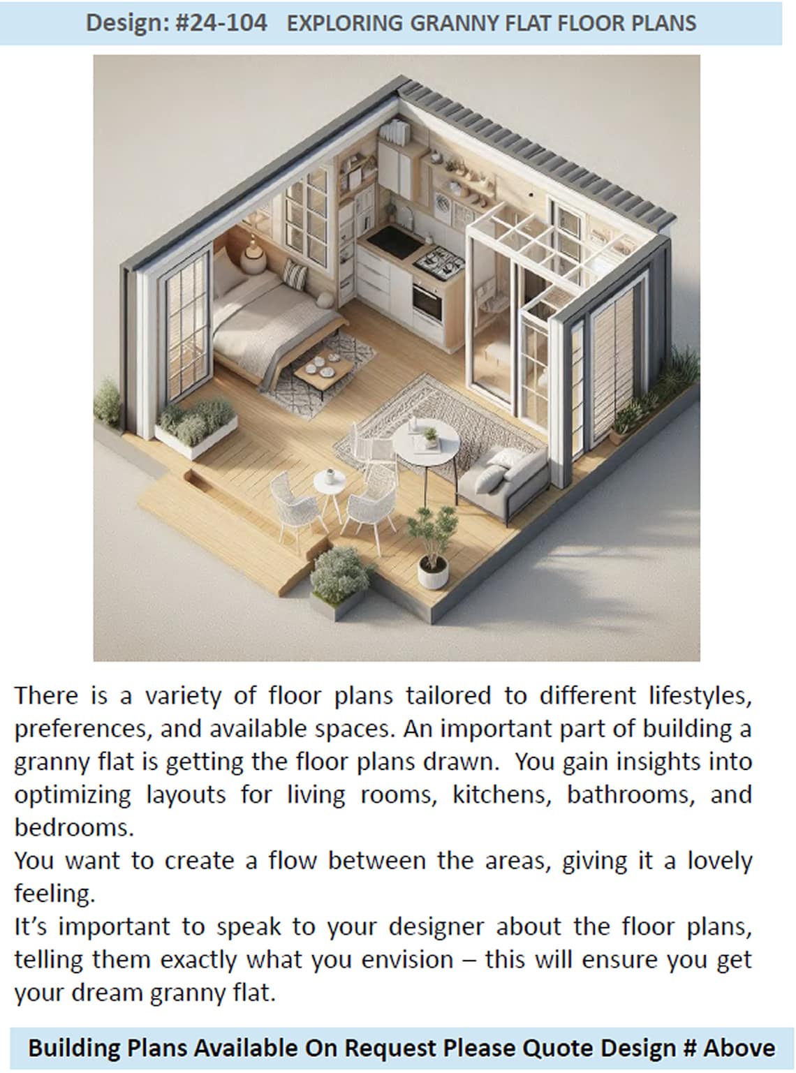 GRANNY FLAT DESIGNS guide, Granny Flat Trends, Innovative Concepts ...