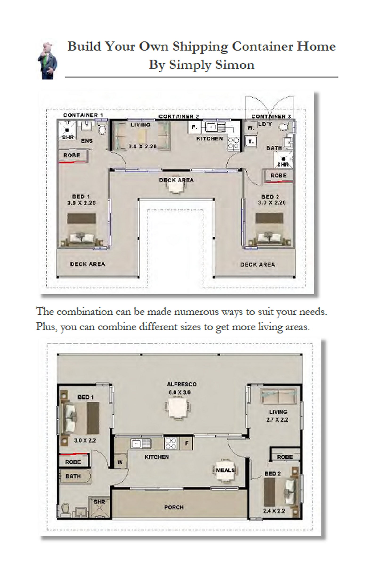 Simple Simons Guide to Building a Container Home Made Simple: Buy Your ...
