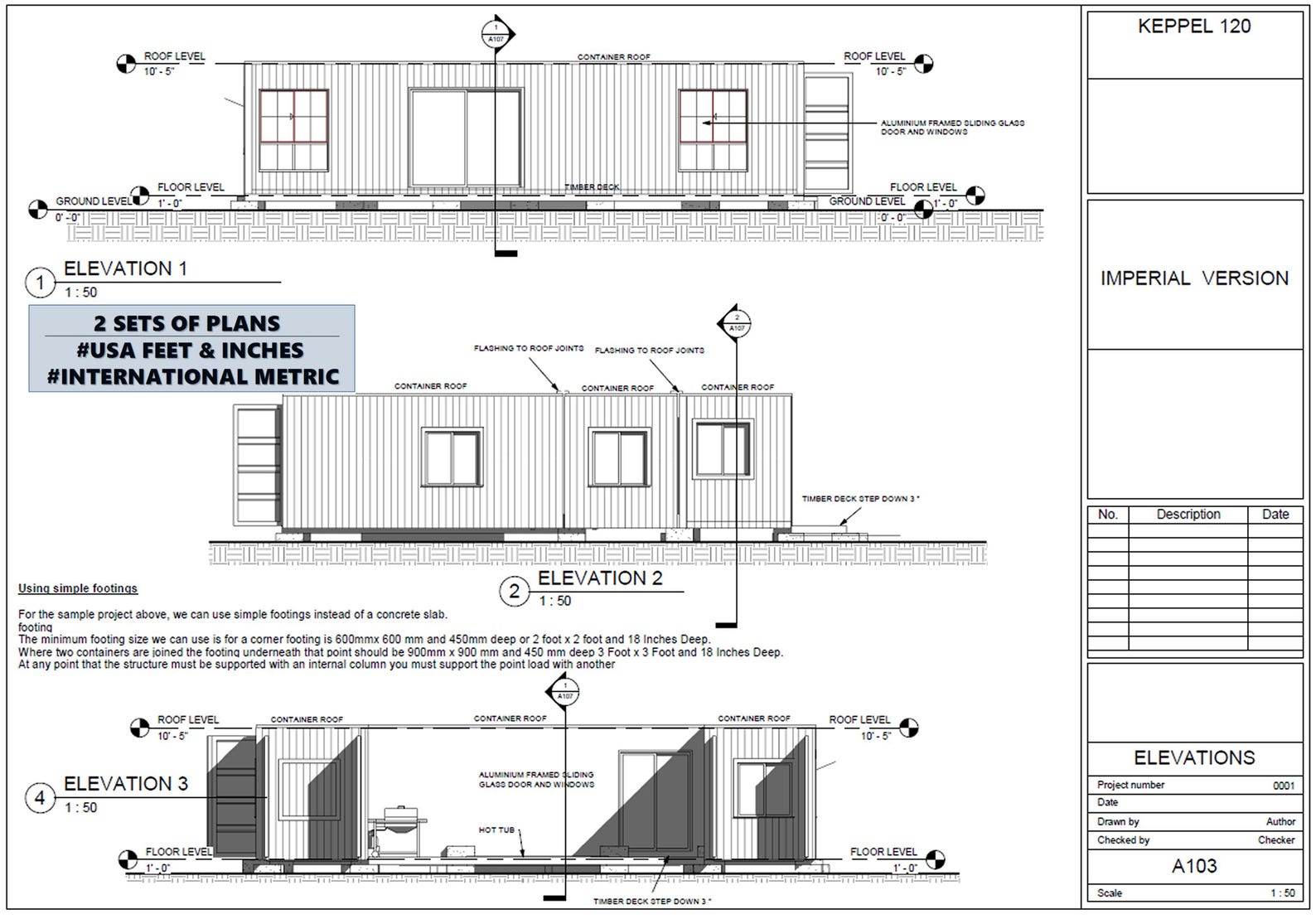 Build Plan#120 Keppel: 40 X 40 Innovative Shipping Container House ...