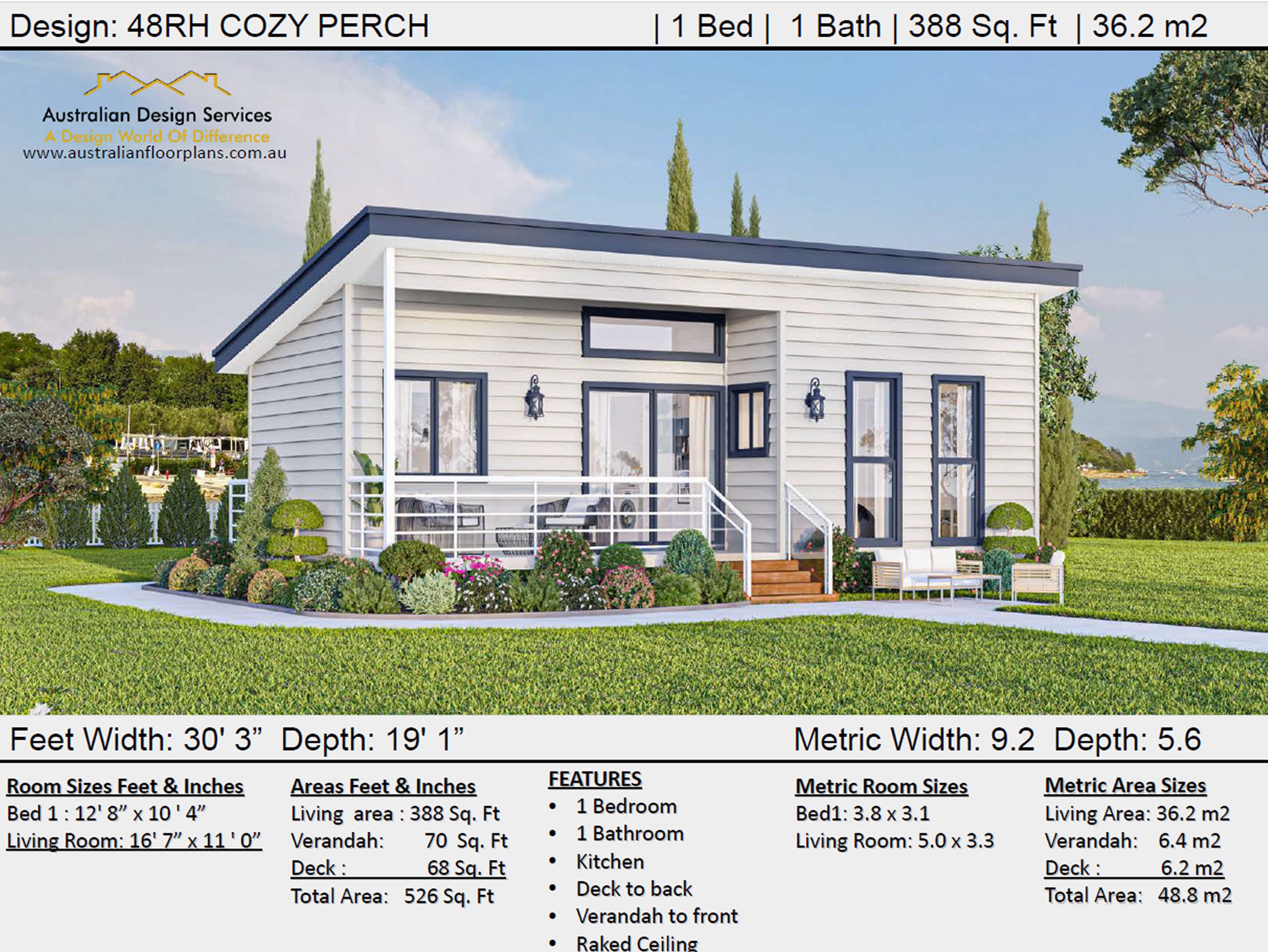 Modern Tiny House Plans Under 500 Sq Ft