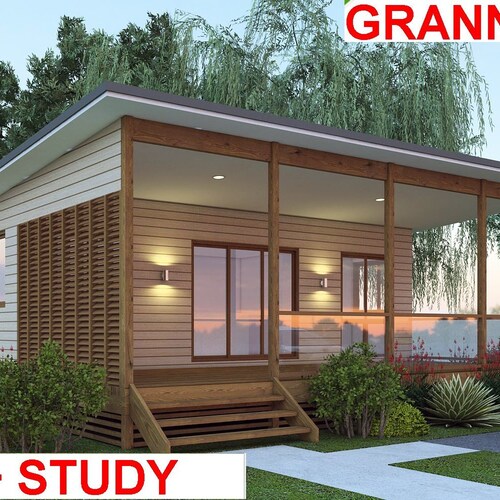 60 M2 645 Sq Foot 2 Bedroom House Plan 60 SBH Concept | Etsy