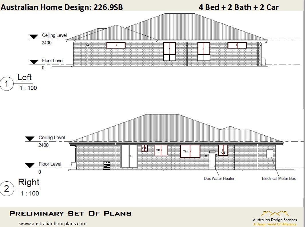 226.9m2 Modern 4 Bedroom Concept Architectural Exquisite Modern Home ...