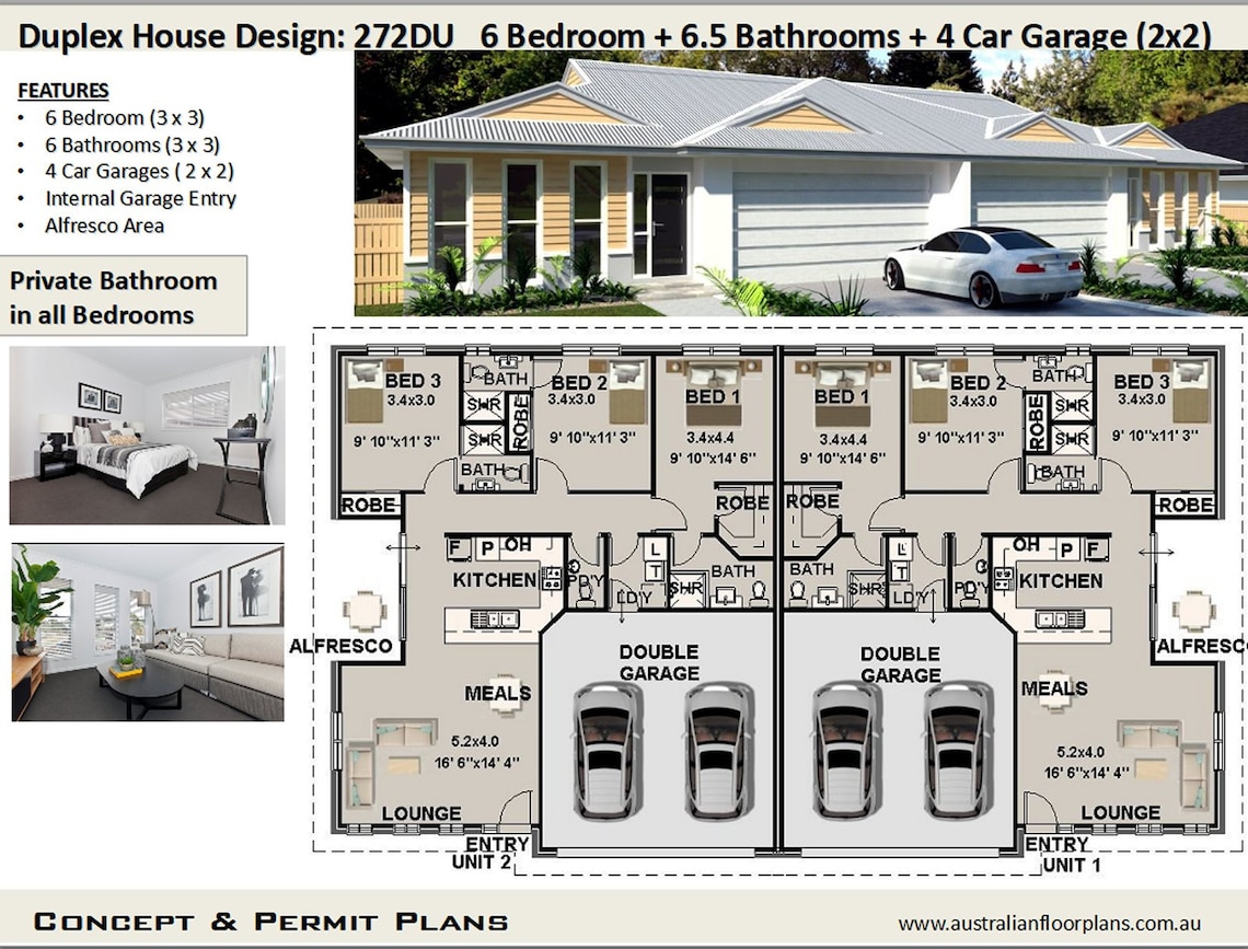 Double the Space Double the Luxury: Explore Our 6 Bedroom - Etsy