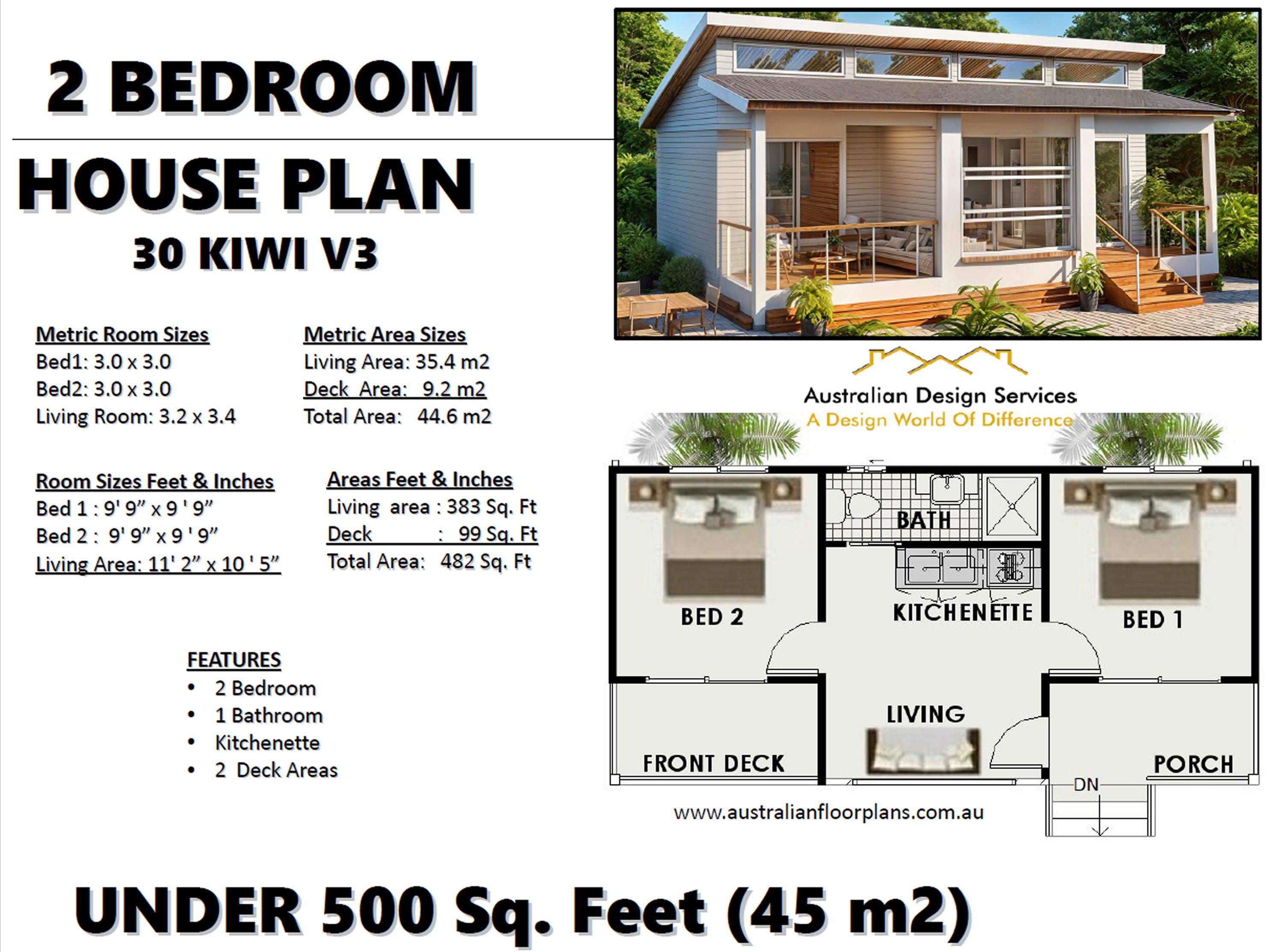 Tiny House Floor Plans 500 Sq Ft With Loft Archimple | Affordable 500
