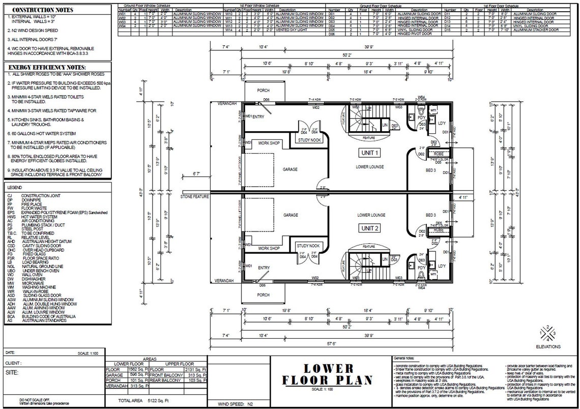Split Level Duplex-townhouse Design 475 M2 or 5122 Sq Foot - Etsy Australia