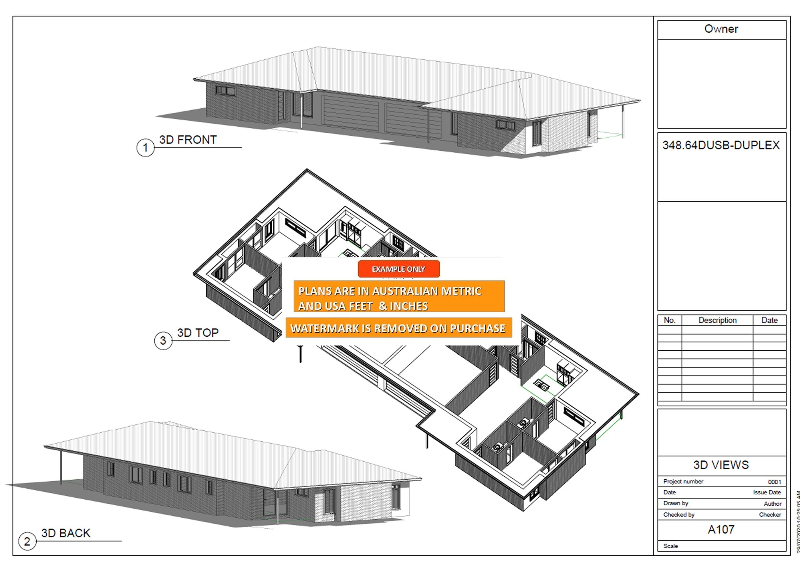 4 Family Duplex Plans | 12 Bed Duplex Design | Modern Duplex | # ...