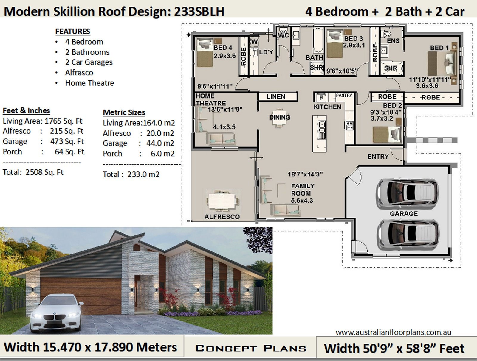 2508 Sq Foot 233 M2 House Plans 4 Bedroom House Plans Cheap Home Plans ...