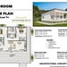 Compact Lean-to Cottage - 2 Bedroom House Plans for Sale | 59.9 Sq ...