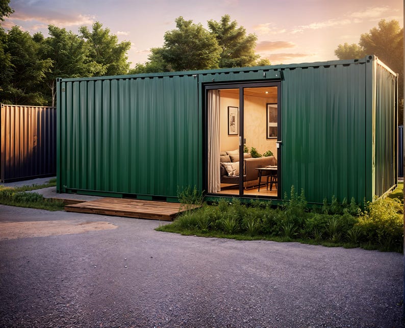 20-foot Shipping Container Home | USA (feet & Inches) and Australian ...
