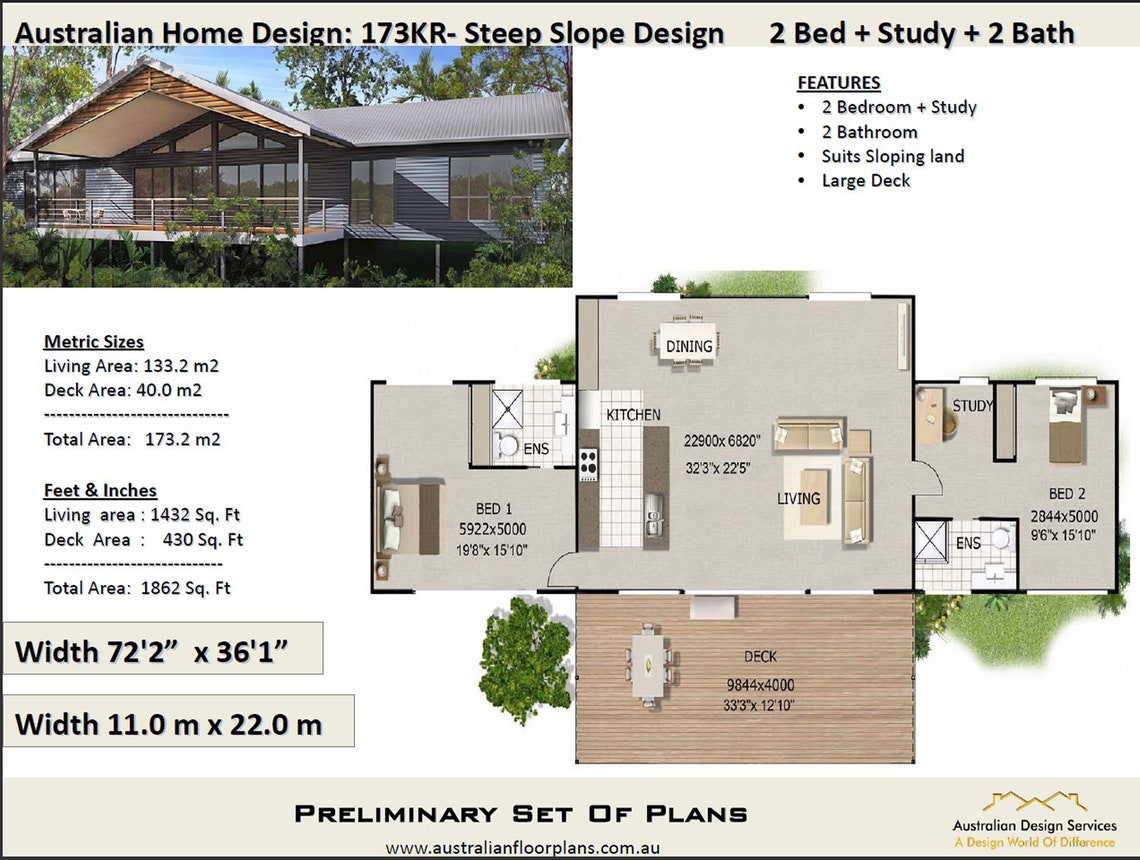 Sloping Land House Plans Distinctive Homes, Hillside House Plans,modern ...