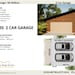Detached 20'x20' Two Car Garage Architectural Plans - Etsy