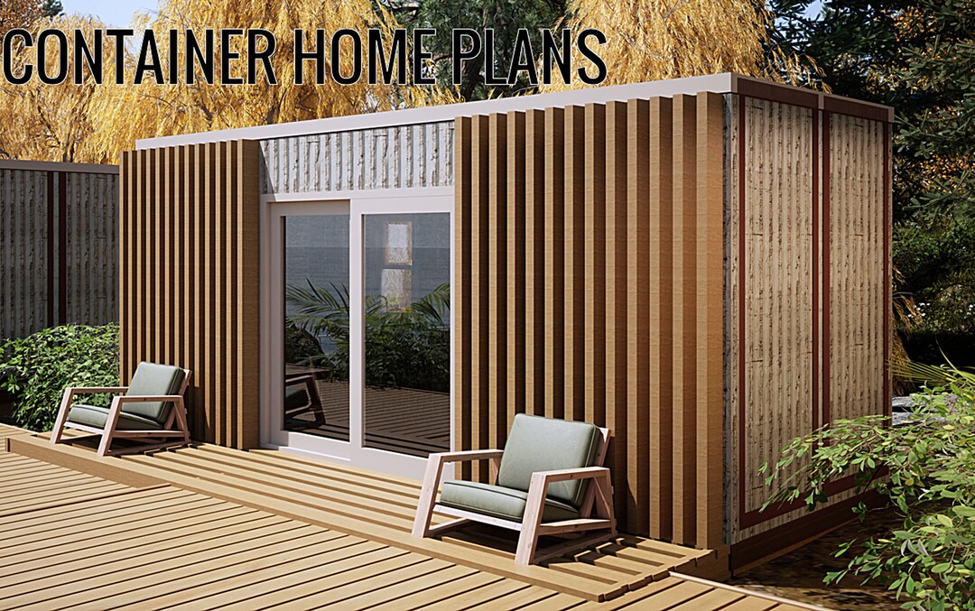 Cutting-edge Shipping Container Home Plans Full Construction Floor ...
