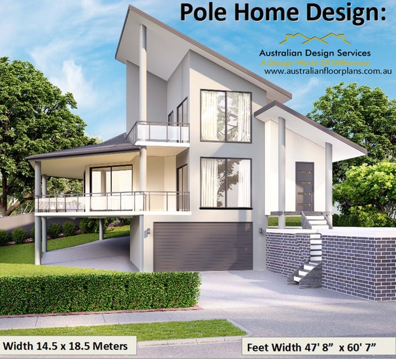 Modern House Pole Canadian House Plans & Home Designs | The Plan