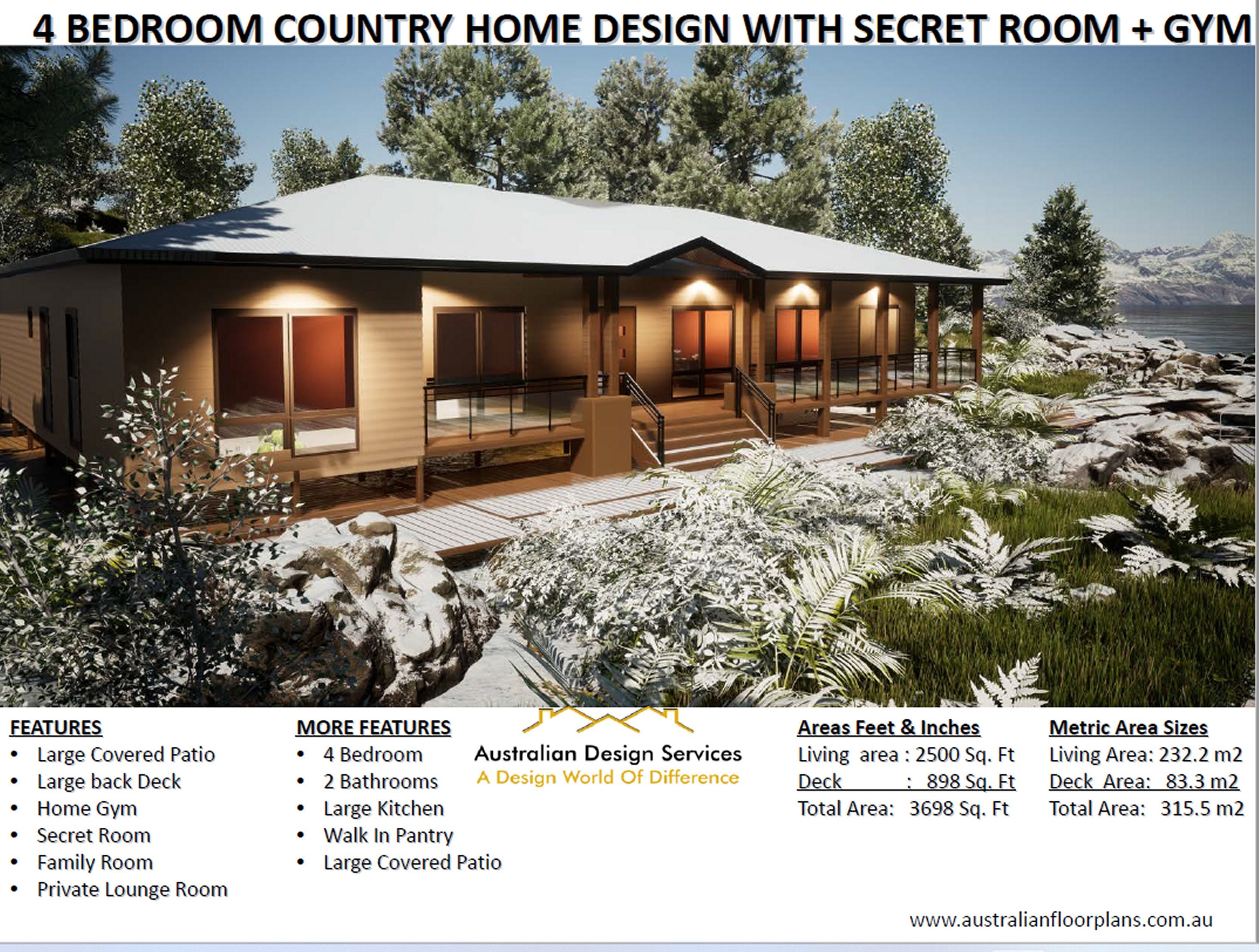 House Plans With Secret Rooms