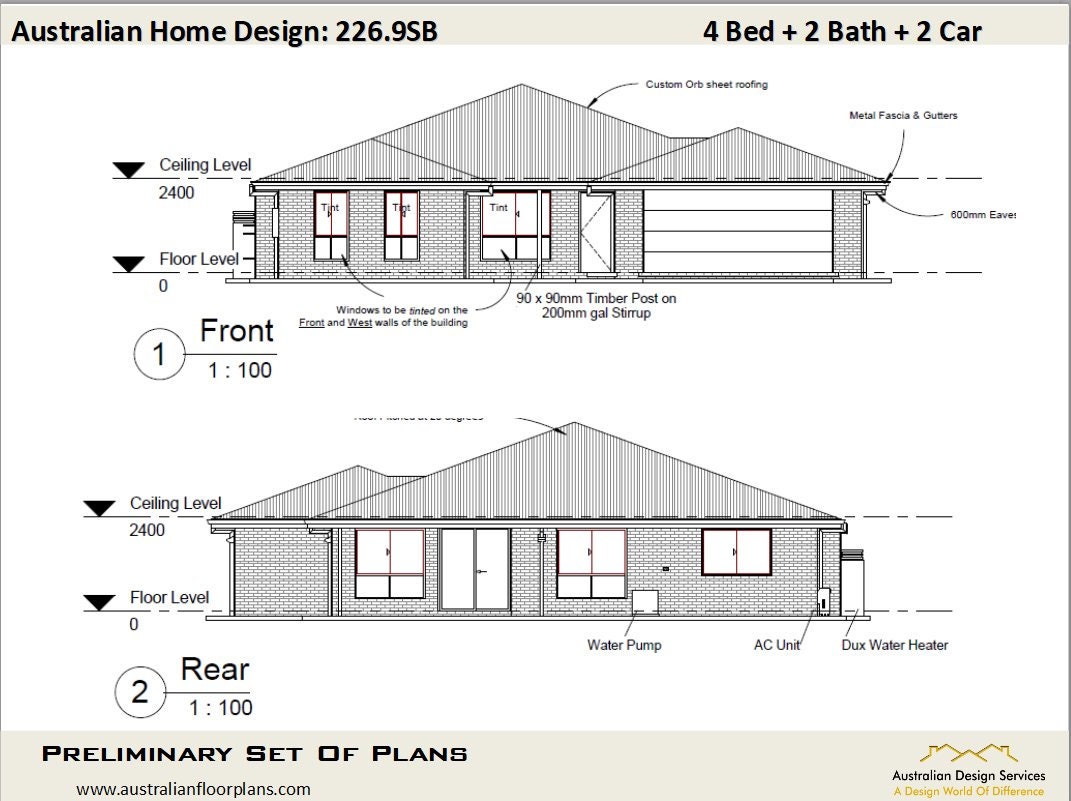 226.9m2 Modern 4 Bedroom Concept Architectural Exquisite Modern Home ...