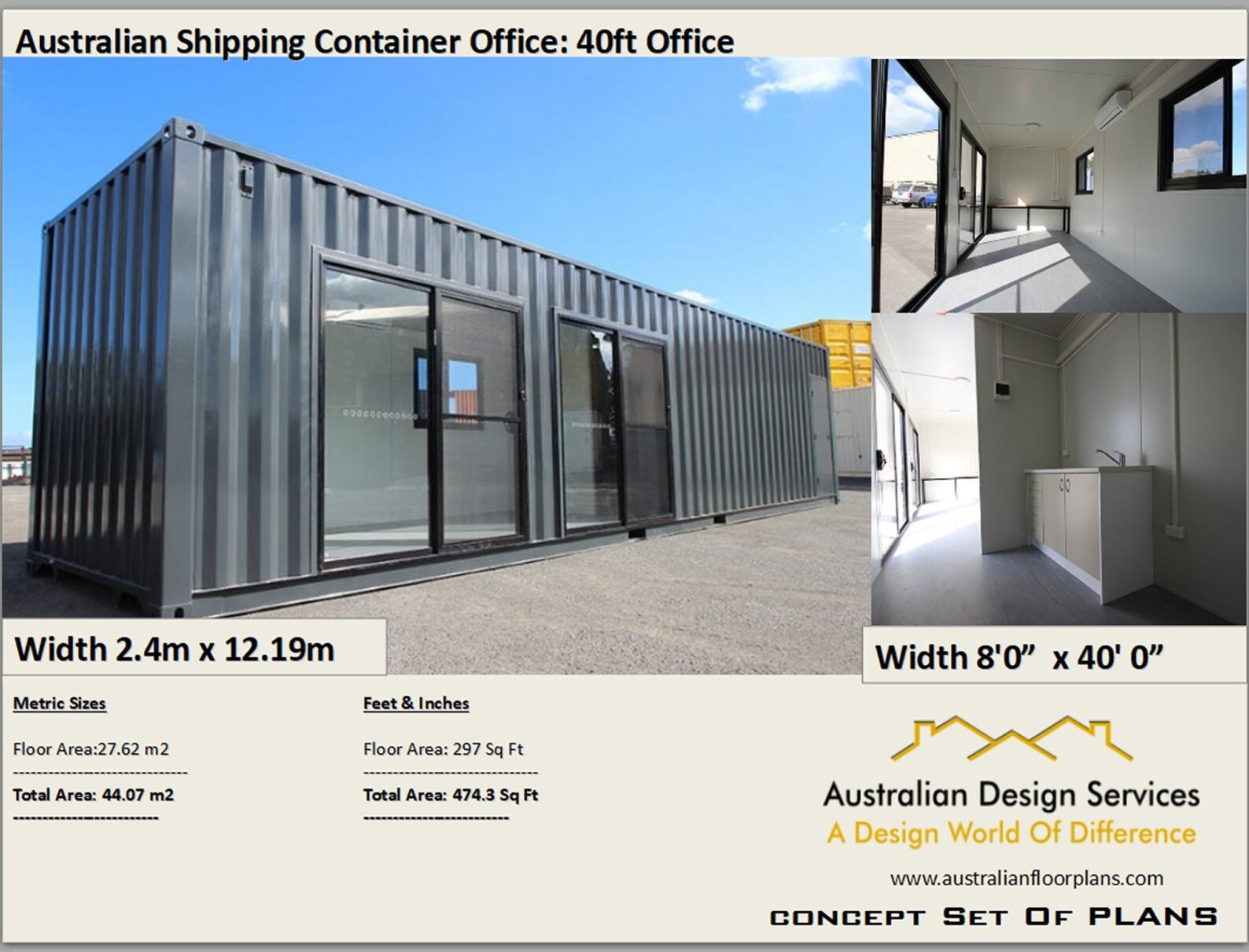 Transportable Office 40 Foot Shipping Container Office | Etsy