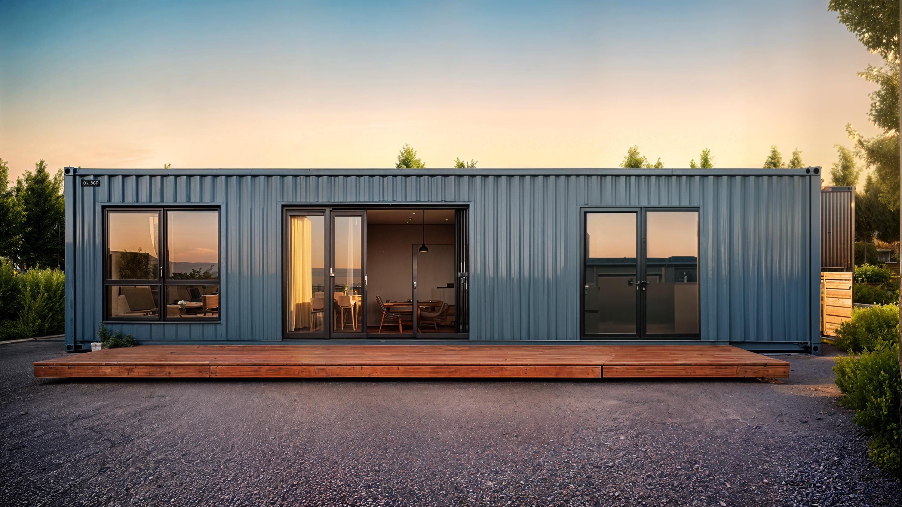 Build Plan#40 Keppel: 40 Foot 2 Bedroom Shipping Container Home Keppel ...