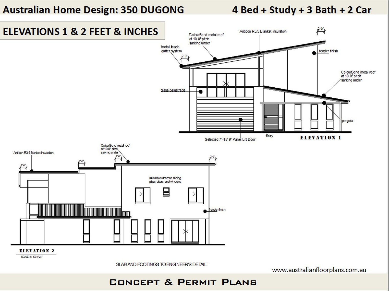 358 M2 |3853 Sq Feet|4 Bed + Study + Office | 2 Storey Design | Two ...